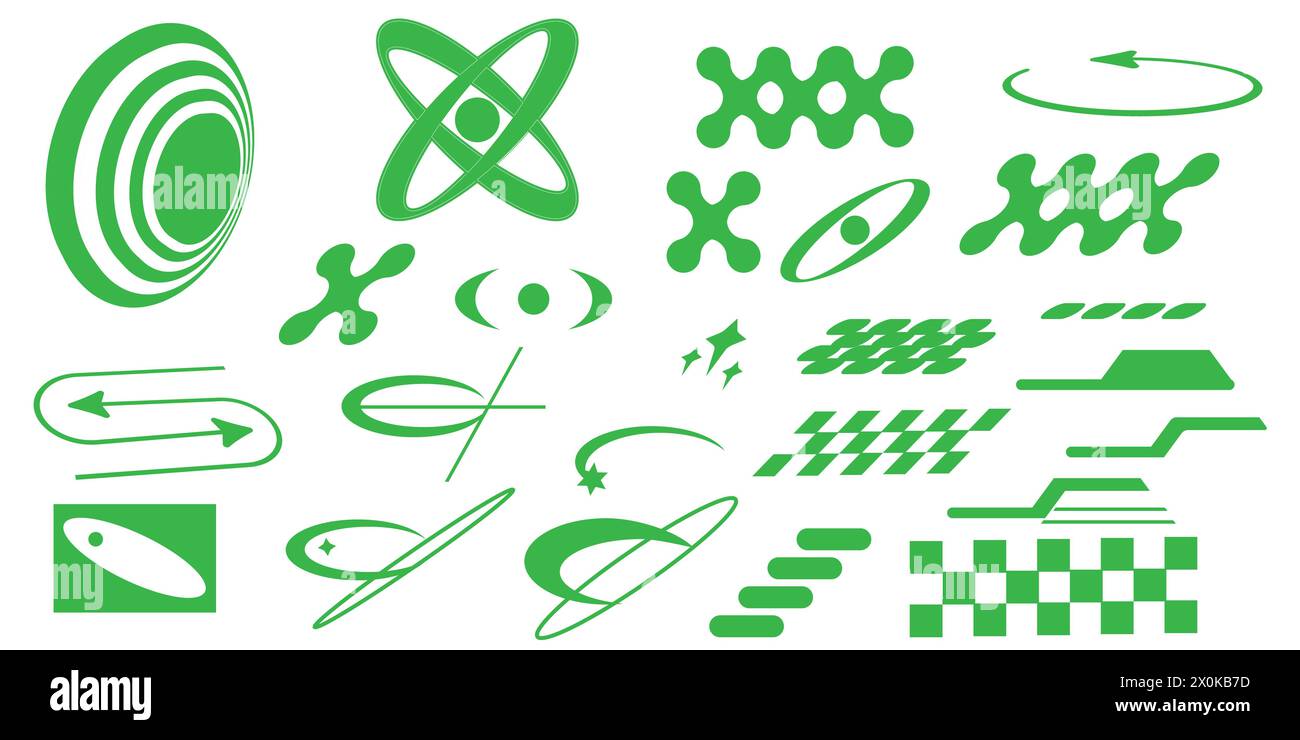 Elegant geometric forms Stock Vector Images - Alamy