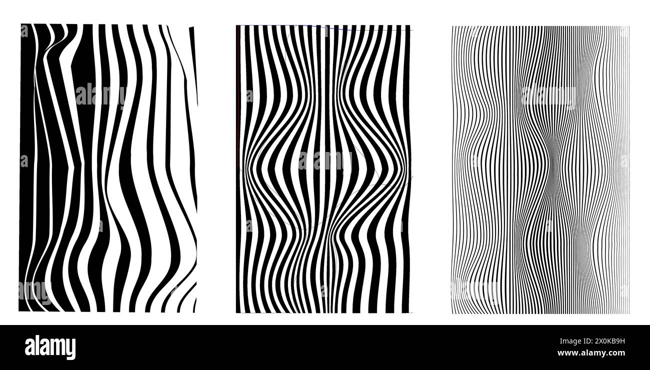 Illusion abstract patterns Cut Out Stock Images & Pictures - Alamy