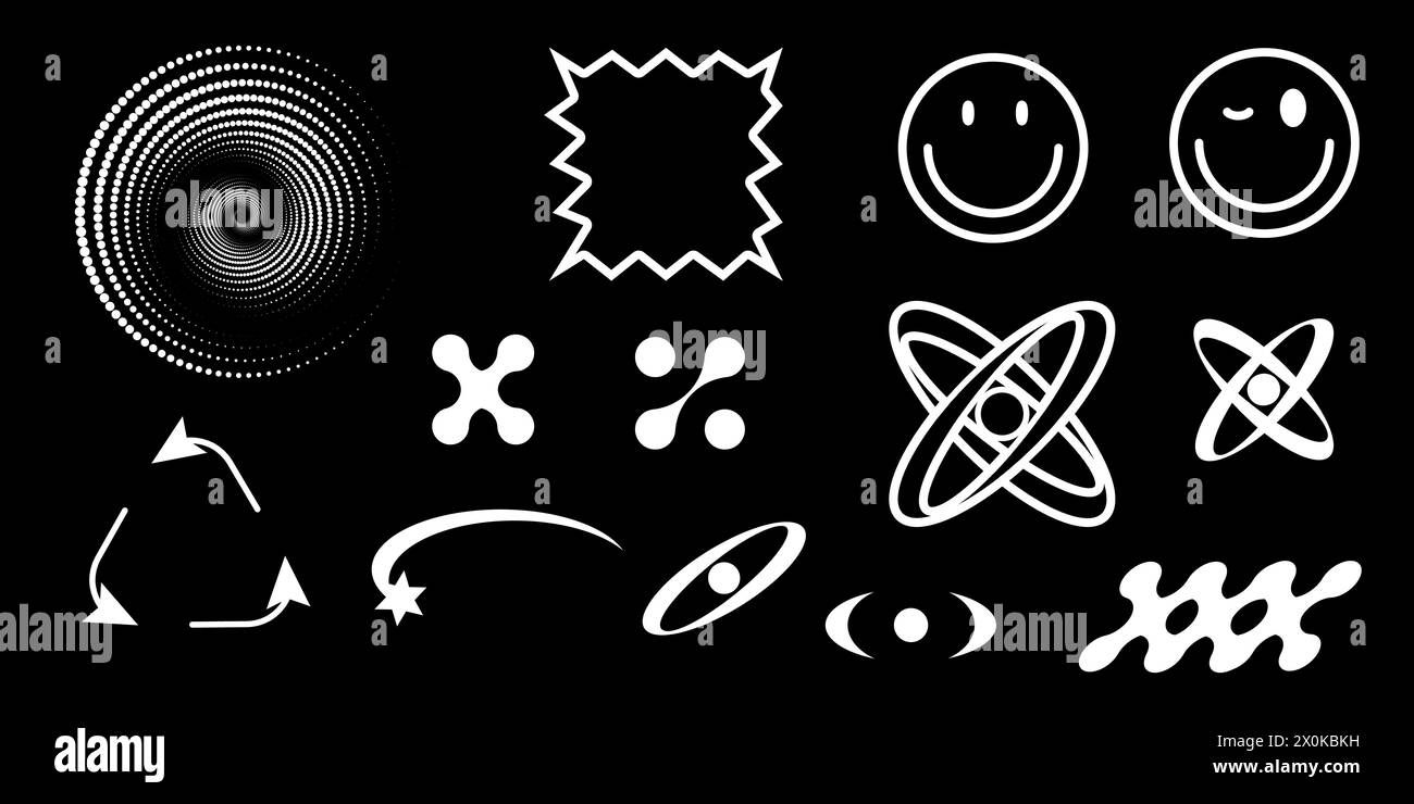 Elegant geometric forms Stock Vector Images - Alamy