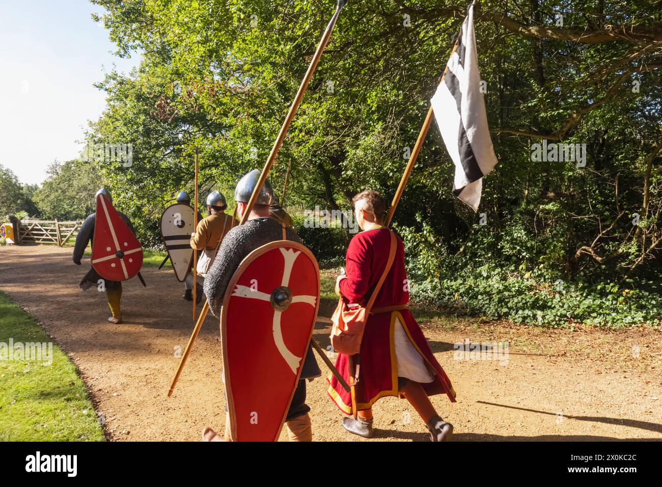 England, East Sussex, Battle, The Annual October Battle of Hastings Re ...