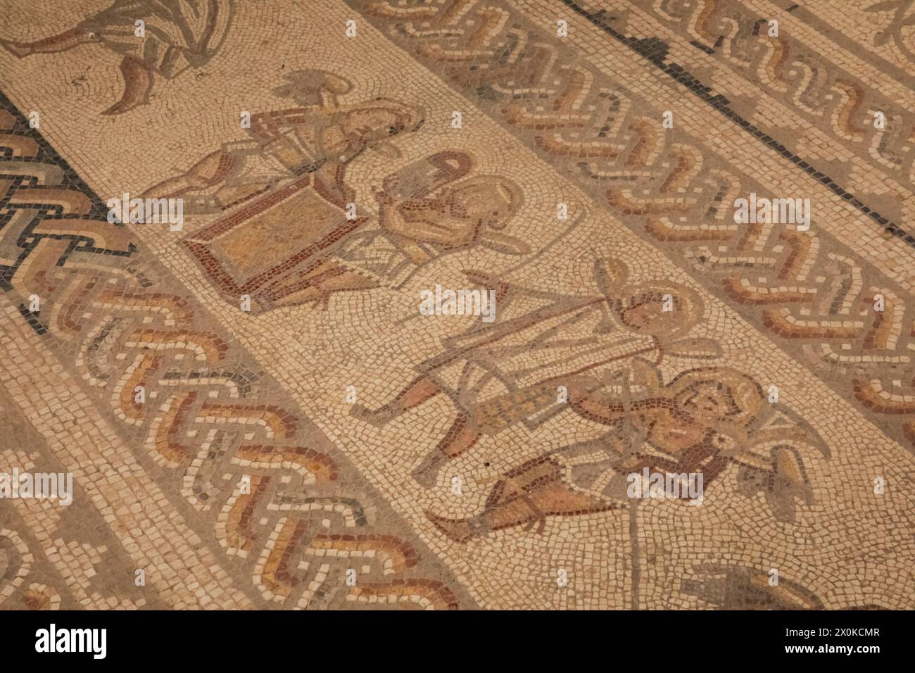 Roman mosaic depicting ganymede and eagle hi-res stock photography and images - Alamy