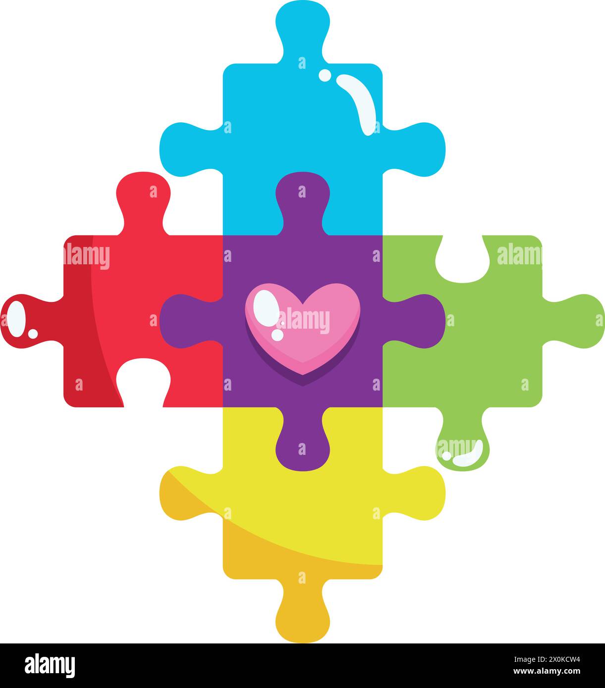 autism puzzle design Stock Vector Image & Art - Alamy
