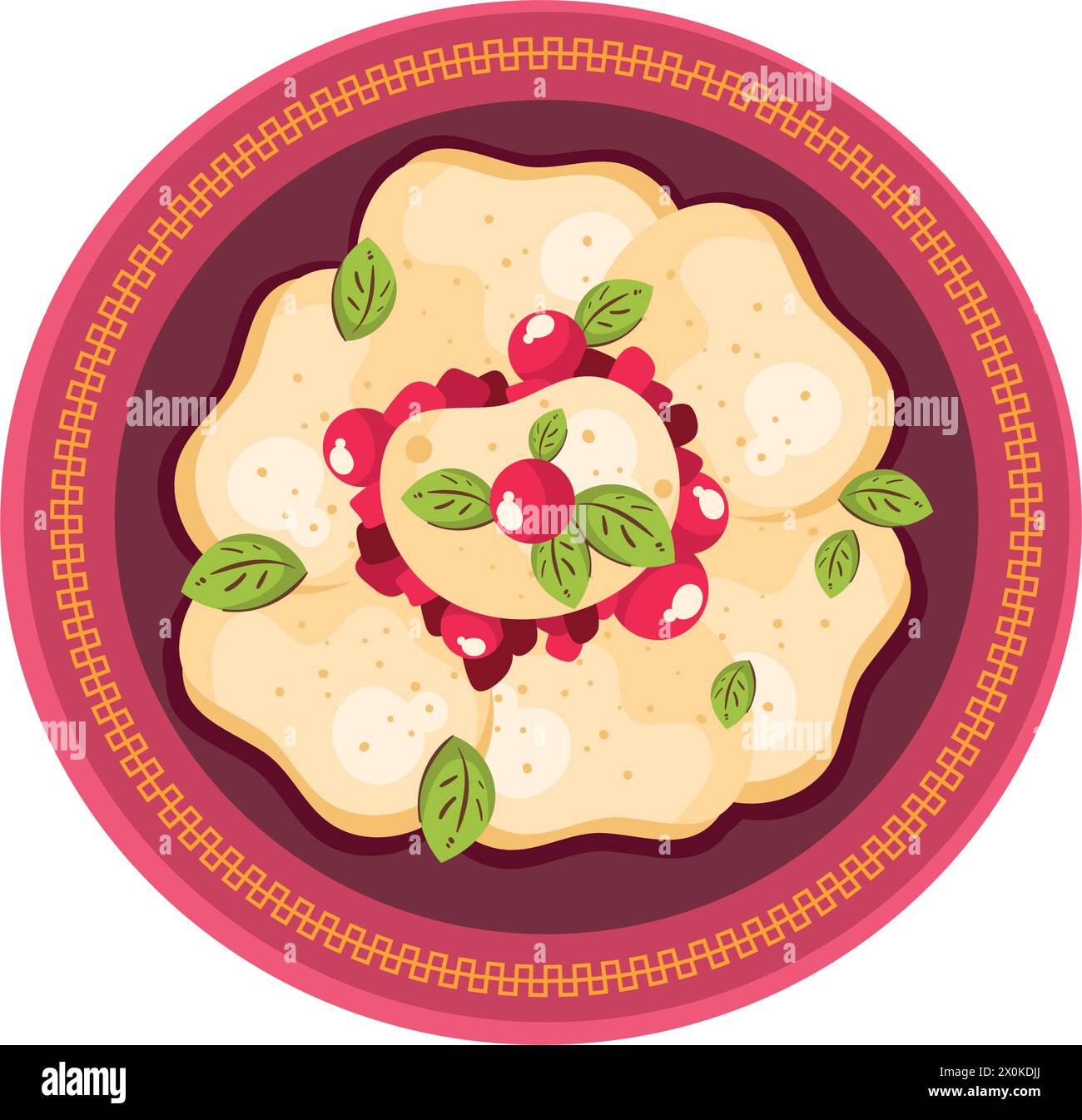 suhoor shorba traditional illustration vector Stock Vector Image & Art ...