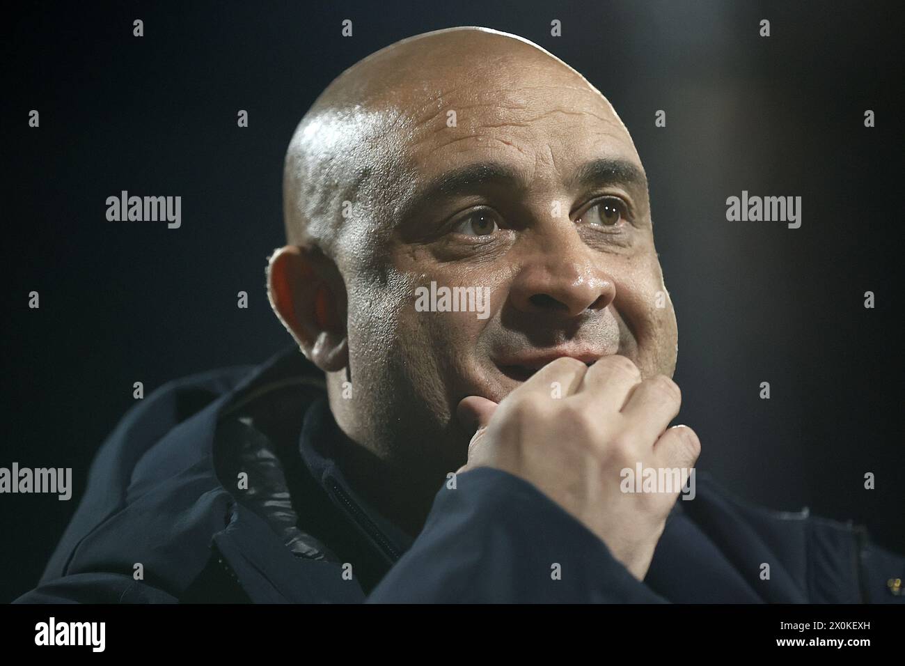 ROTTERDAM - FC Volendam coach Regillio Simons disappointed after the ...