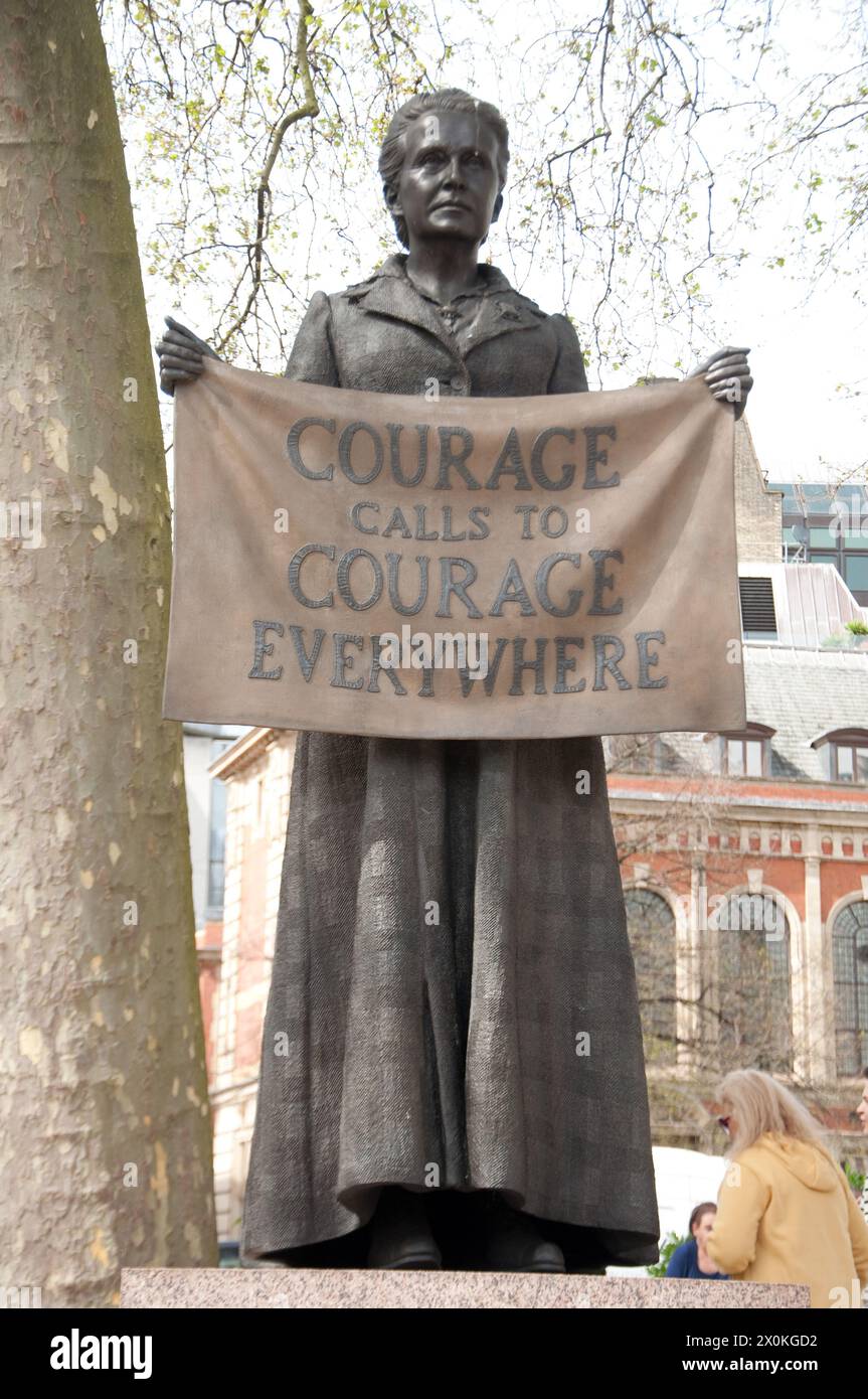 Monument to Millicent Garrett Fawcett, Suffragist, Trafalgar Square ...