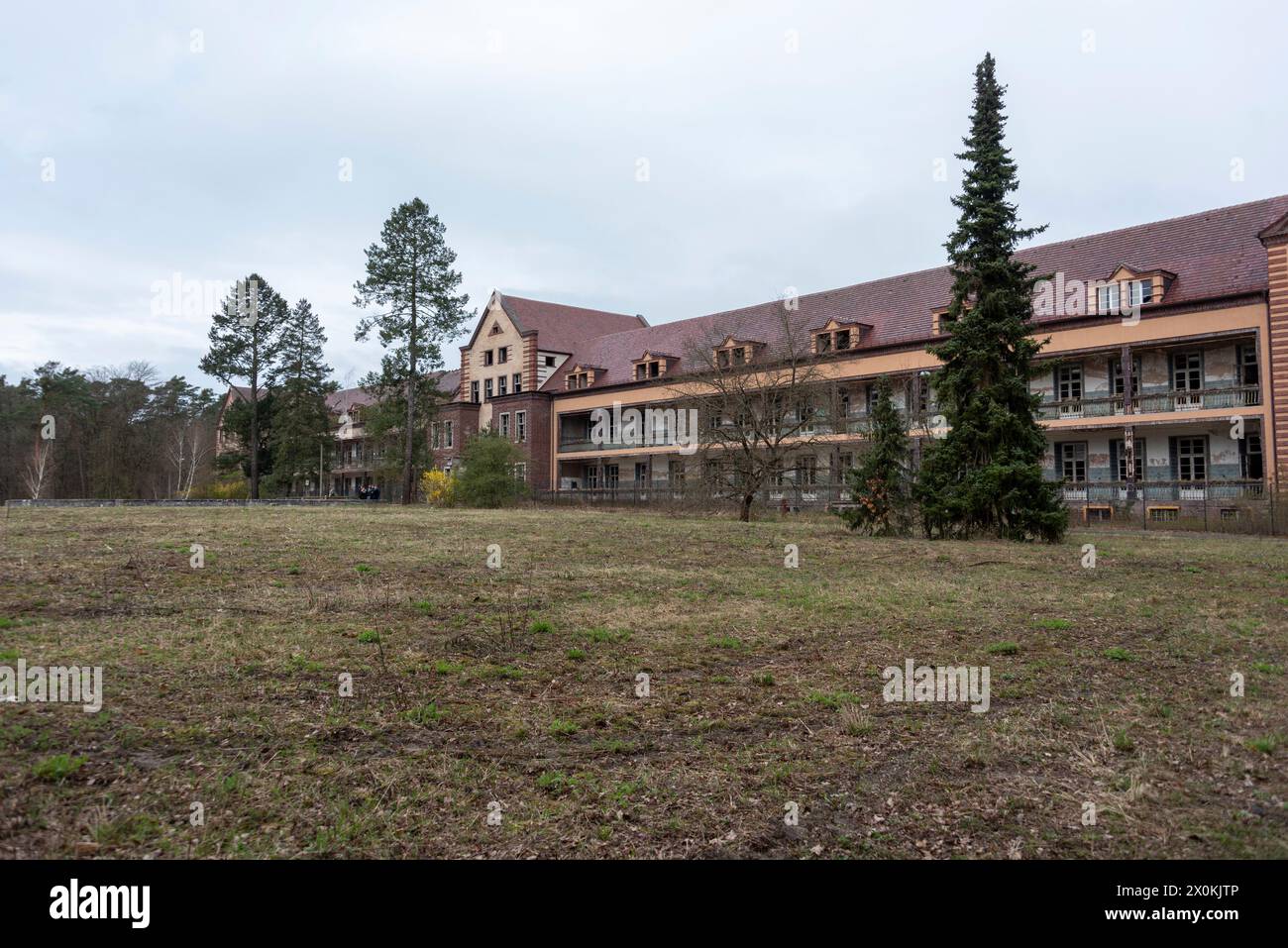 Surgery of the Beelitz-Heilstätten, former lung sanatorium, known as a ...