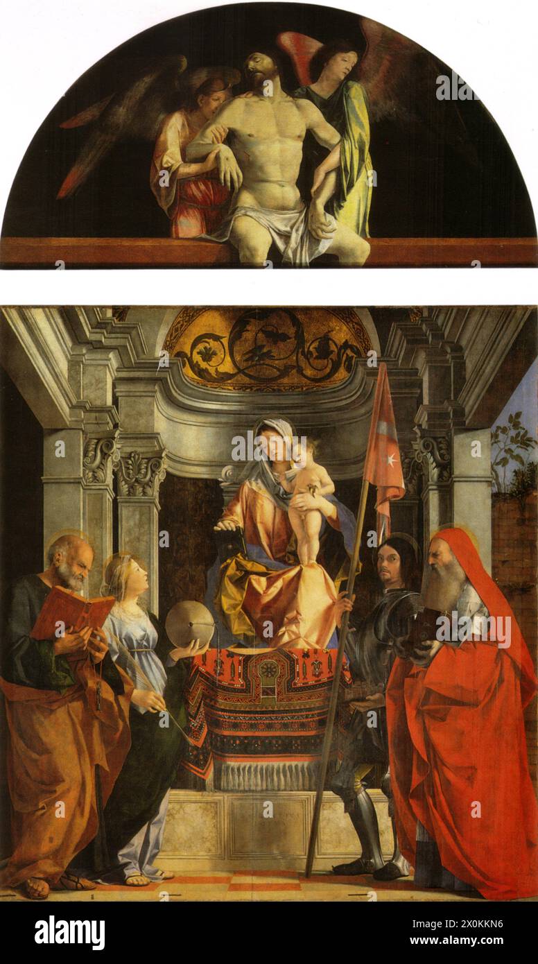 Santa Cristina al Tiverone Altarpiece is an oil-on-panel painting by ...