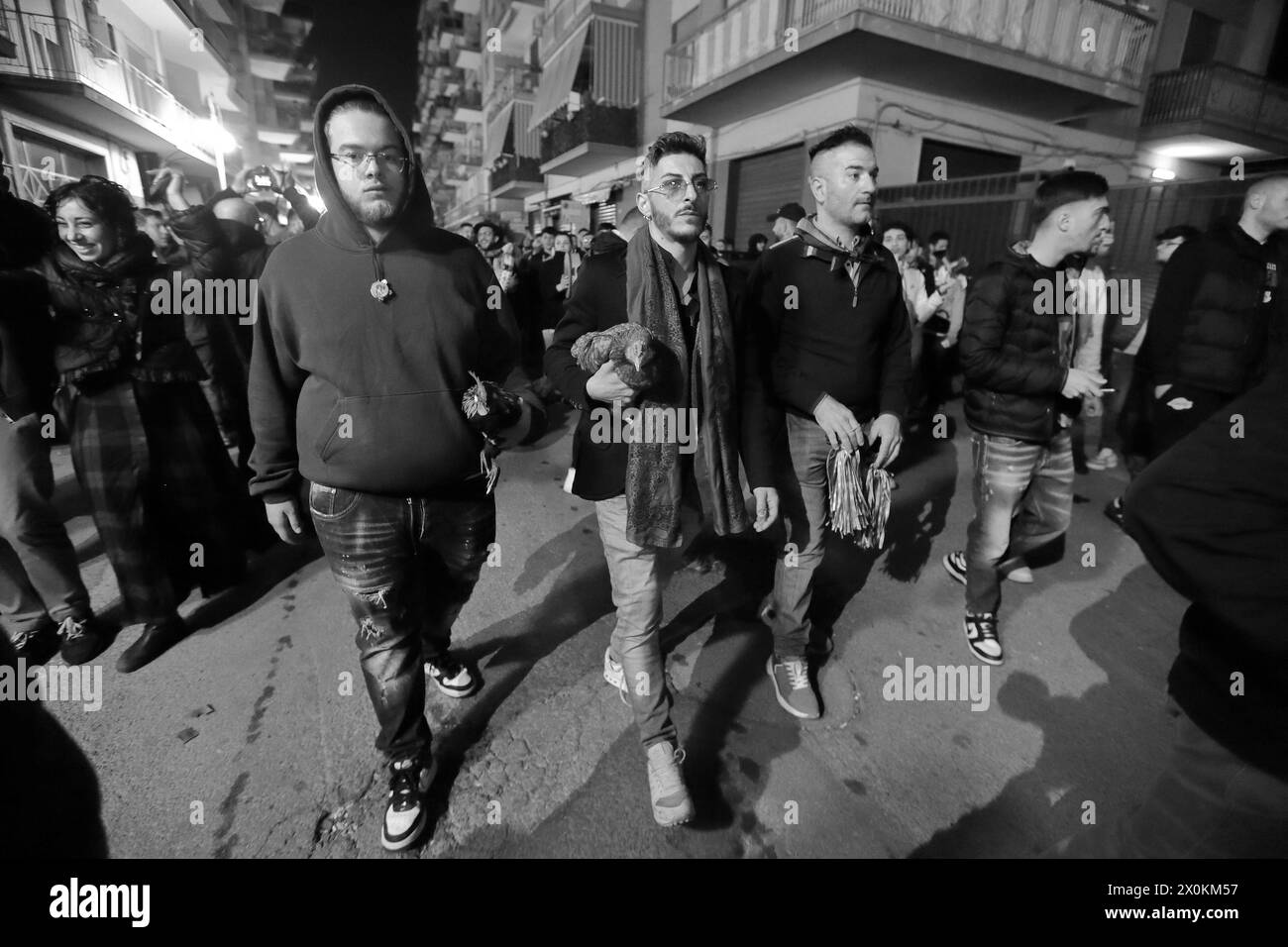 Boys play the tammorra while they go to the sanctuary of Our Lady of ...