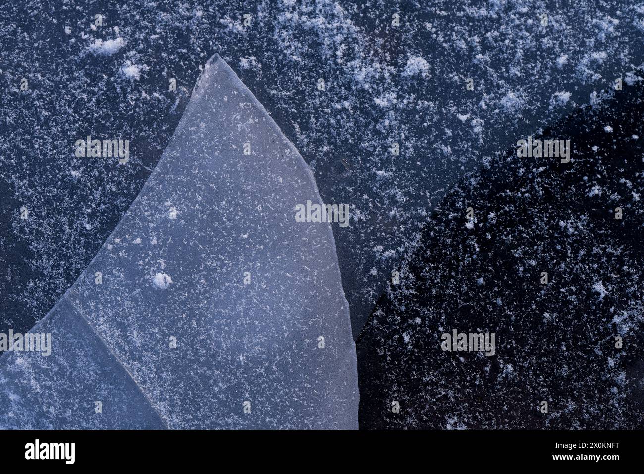 Frost sheets ice on hi-res stock photography and images - Alamy