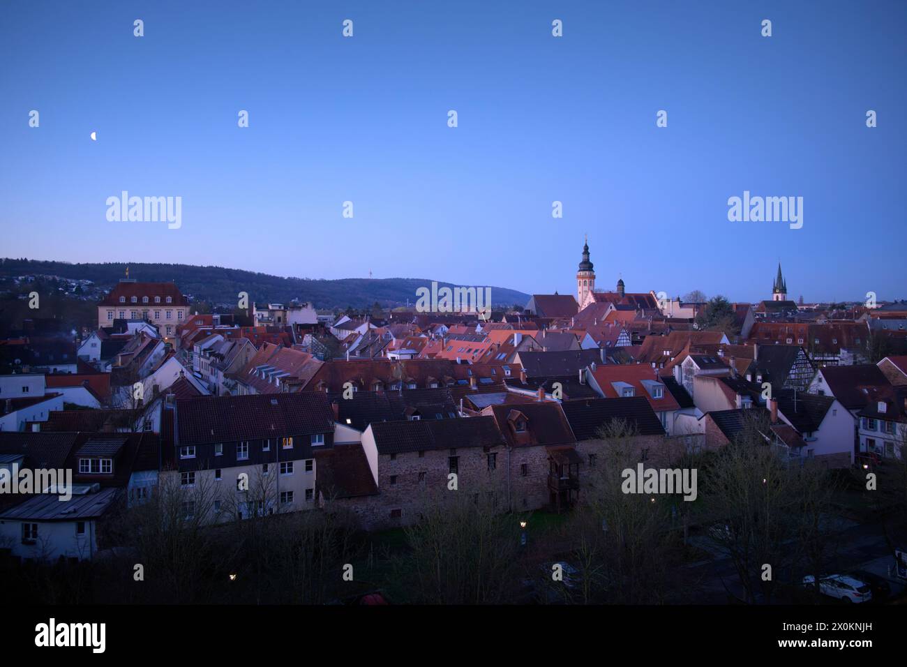 Germany baden württemberg karlsruhe durlach old hi-res stock ...