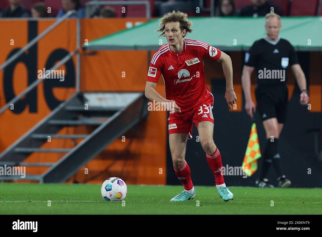 Fussball 1. Bundesliga 29. Spieltag FC Augsburg - 1. FC Union Berlin am ...