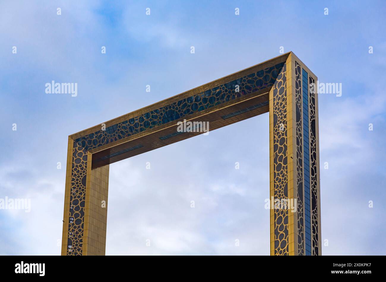 The Frame, frame with views of the new and old city, Dubai, United Arab ...