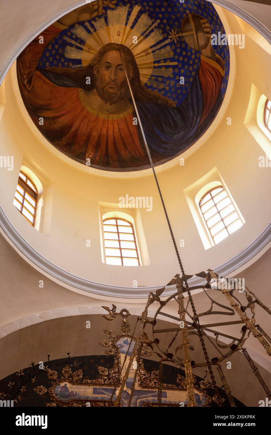 Monastery of Agia Triada, dome, monastery, Akrotiri, mural, Crete ...