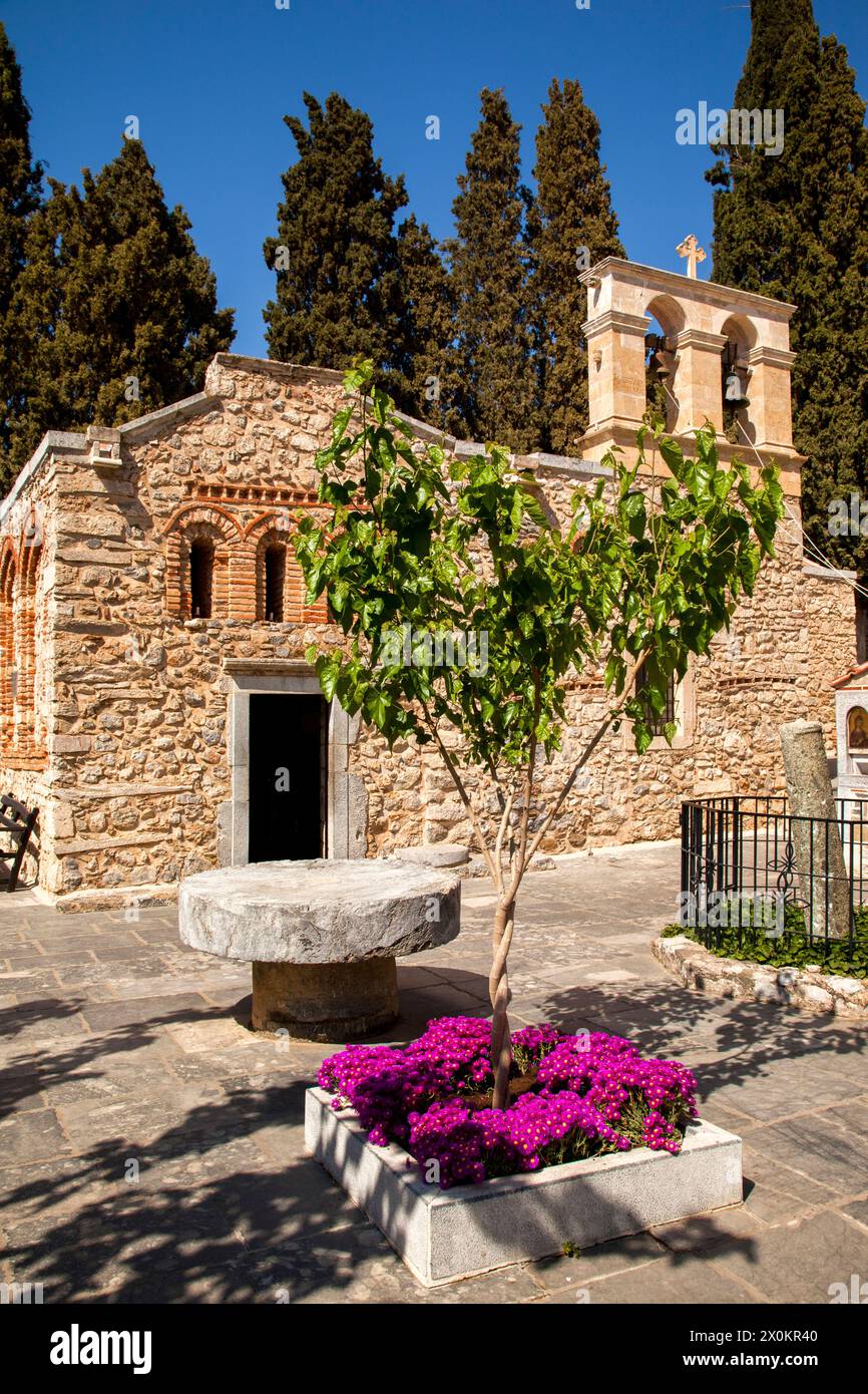 Monastery Kera Kardiotissa, Dikti Mountains, Monastery, Crete, Kriti ...