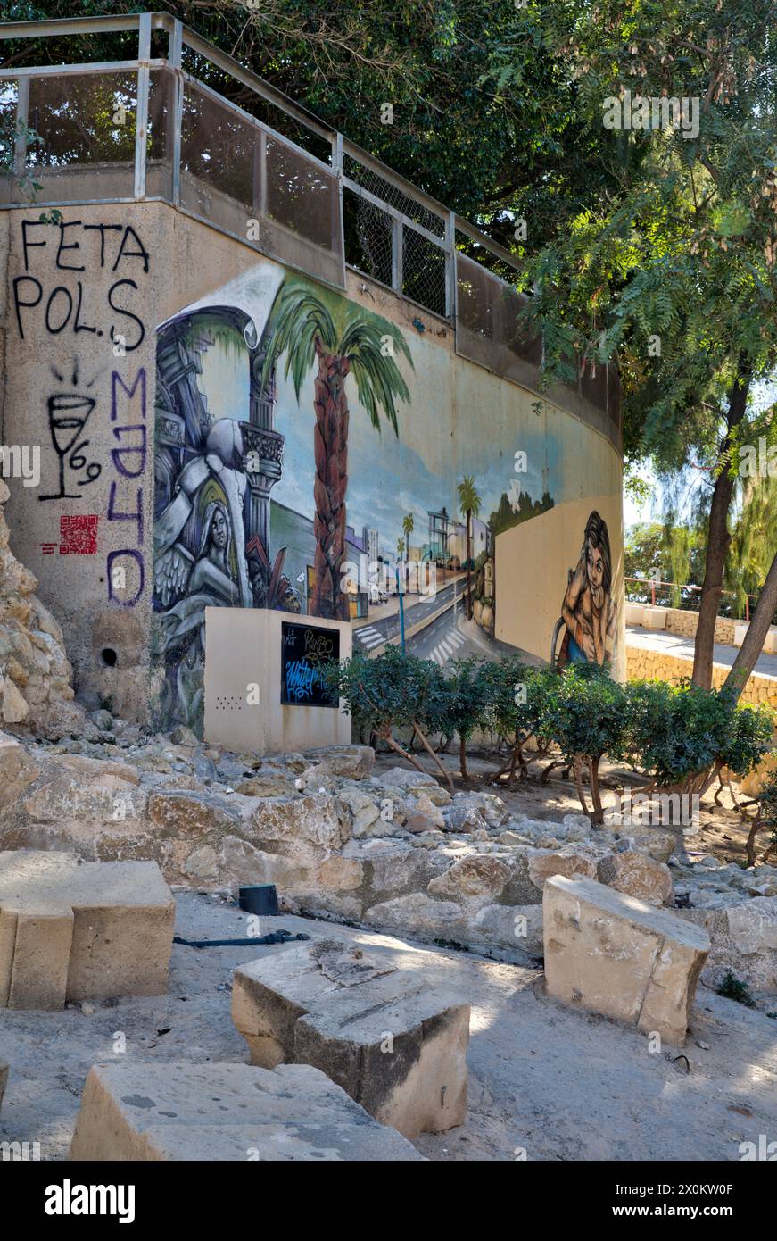 Street art, graffiti, art, painting, old town, architecture, city tour ...