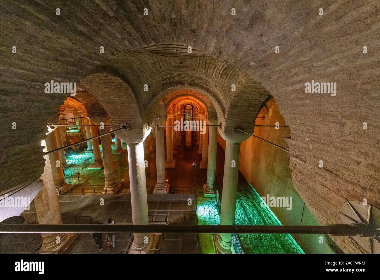 Turkey;Istanbul;2024 March 21; The Basilica Cistern - underground water ...