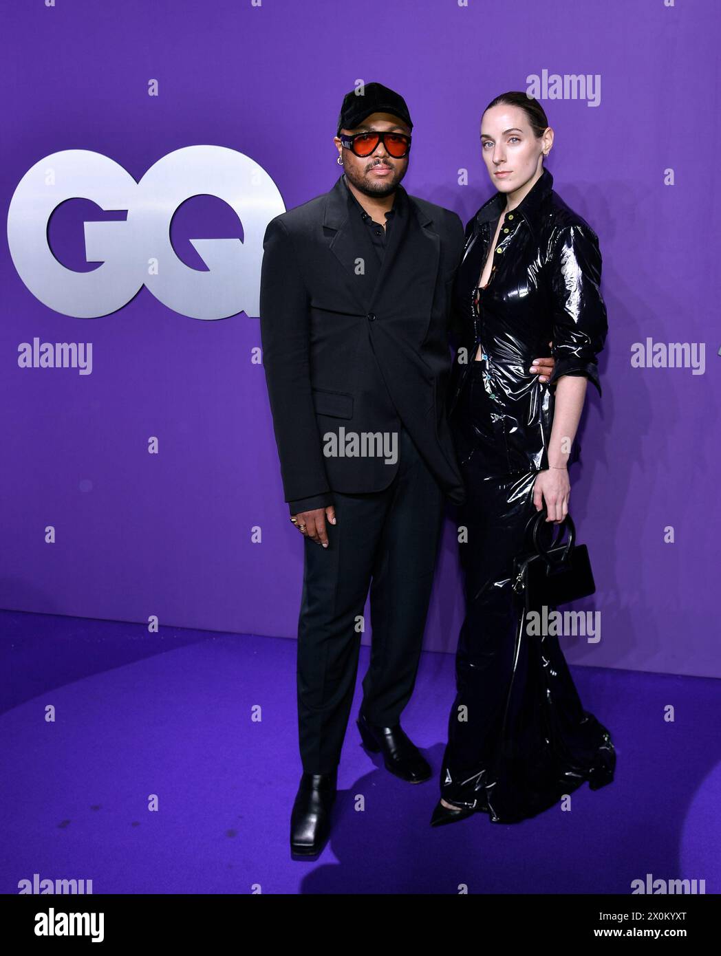 Christopher John Rogers, left, and Christina Ripley attend the GQ ...