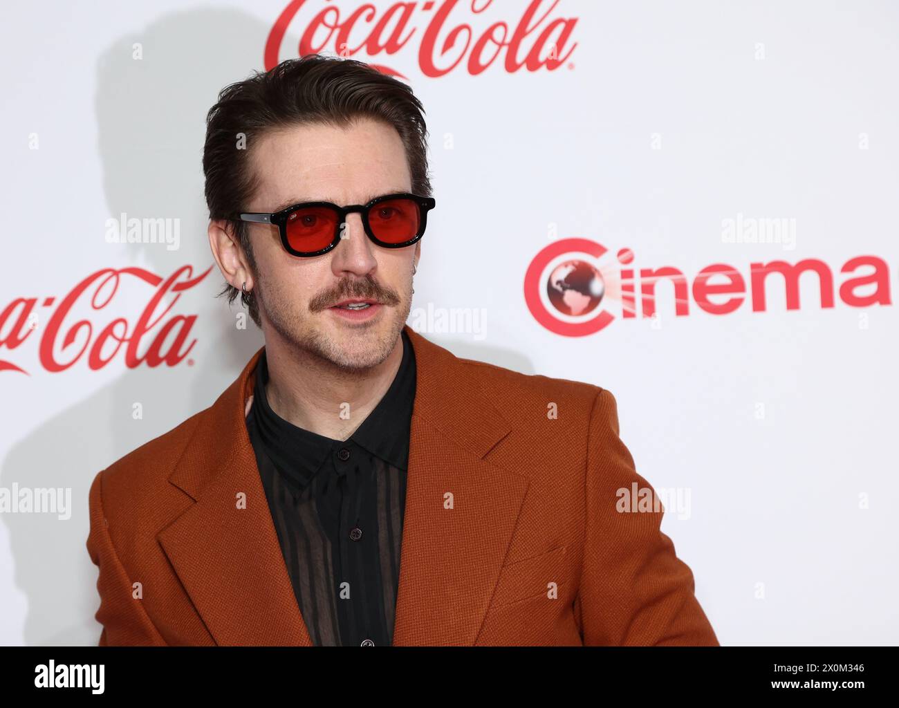 Las Vegas, USA. 11th Apr, 2024. Dan Stevens arriving at CinemaCon 2024 ...