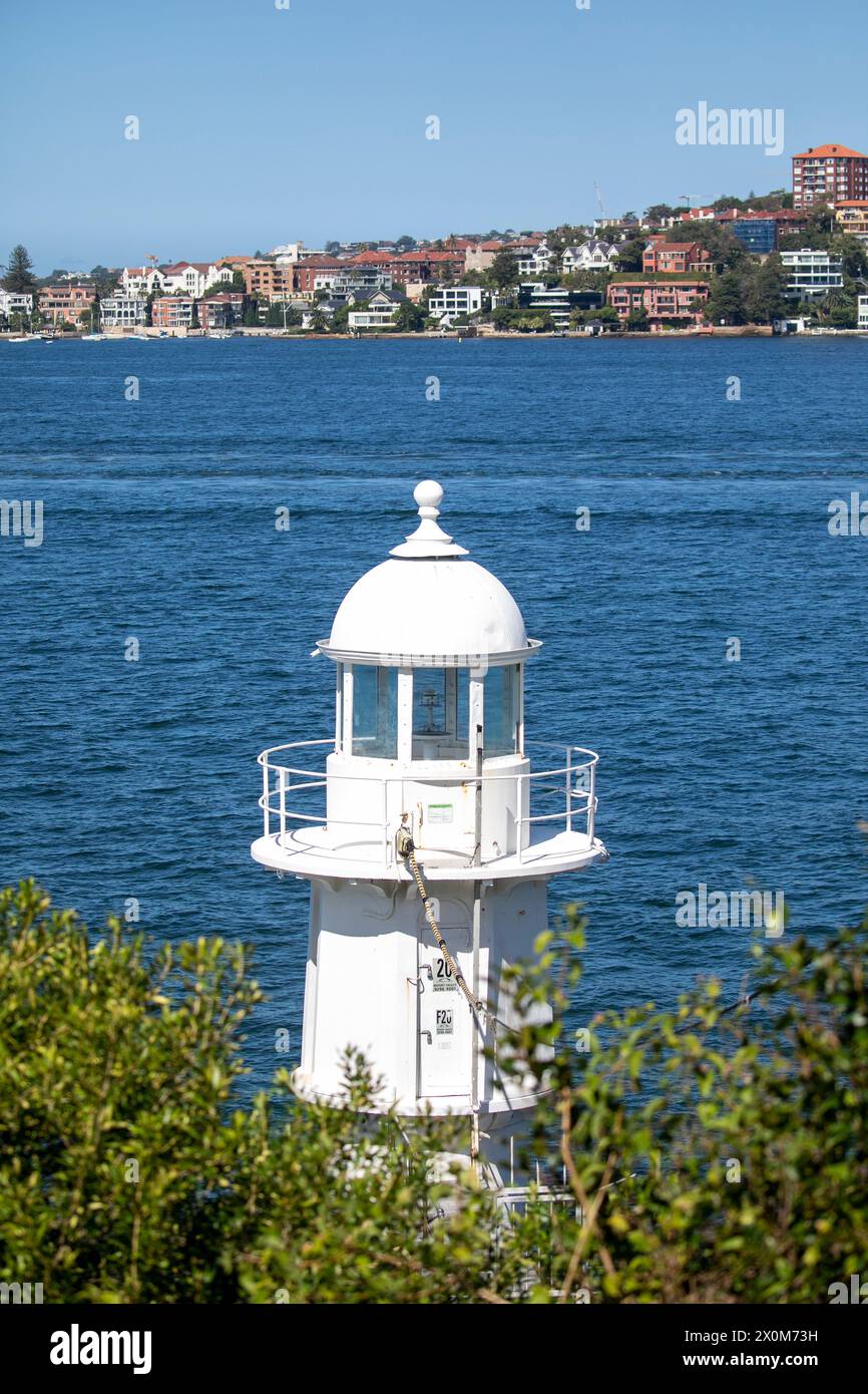Bradleys Head lighthouse, an operational active heritage lighthouse on ...