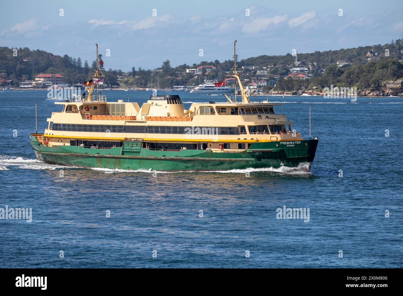 The Manly ferry operates between Manly wharf and Circular Quay ...