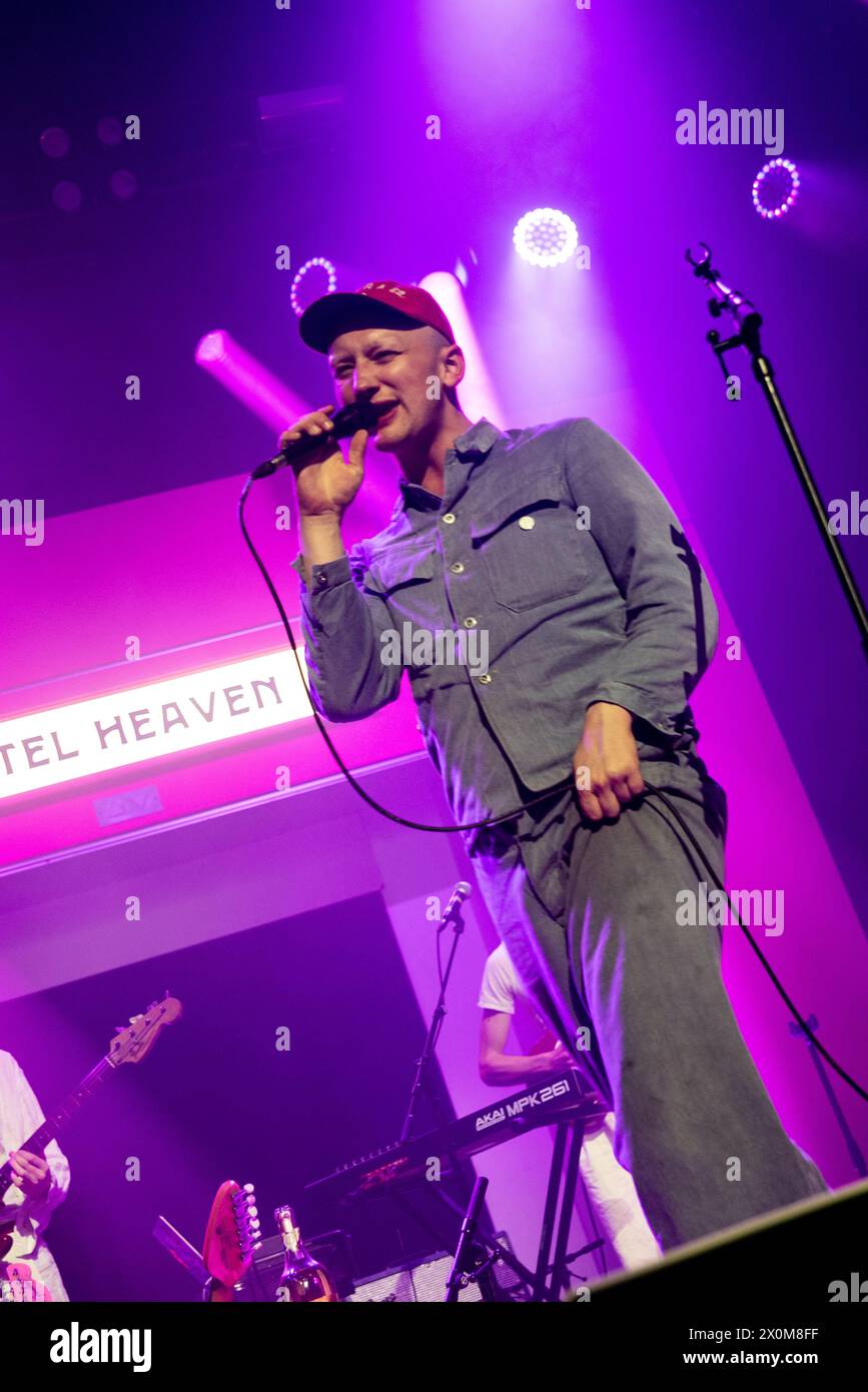 London, United Kingdom. 12th April 2024. Yellow Days, aka George Van ...