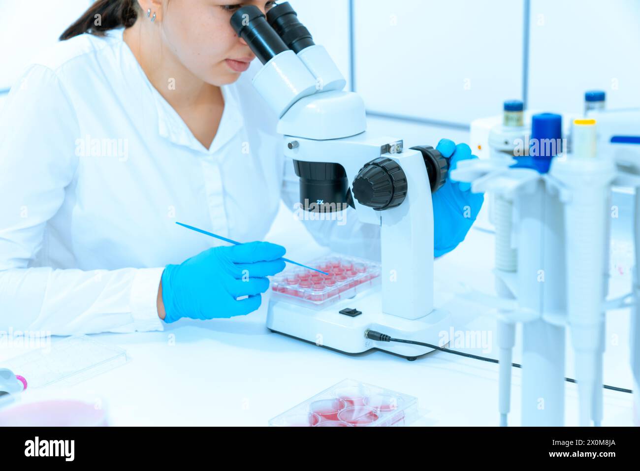 Microscope plate hi-res stock photography and images - Alamy