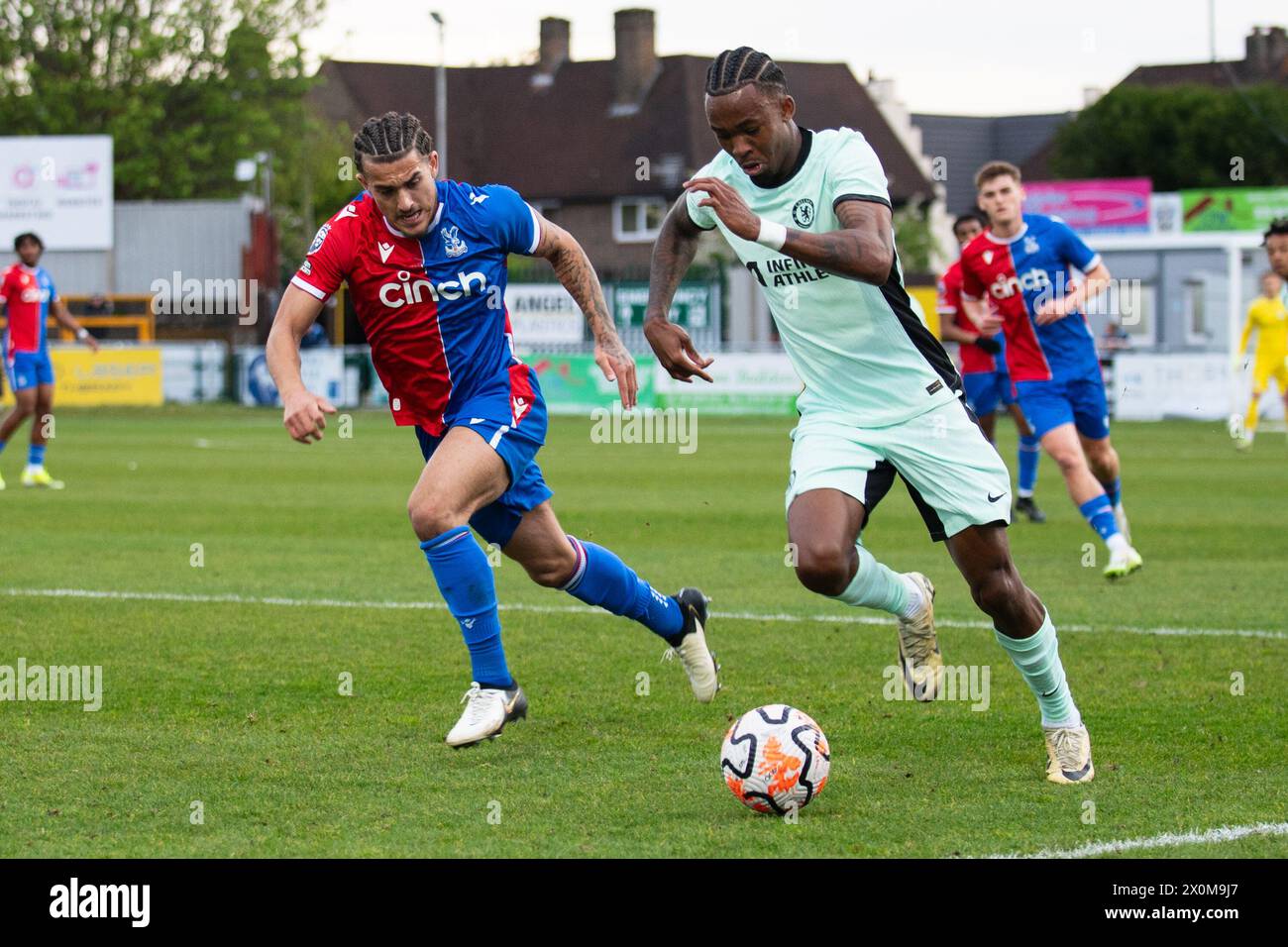 Zak Sturge and Daniel Imray for Chelsea and Crystal Palace U21 Stock ...