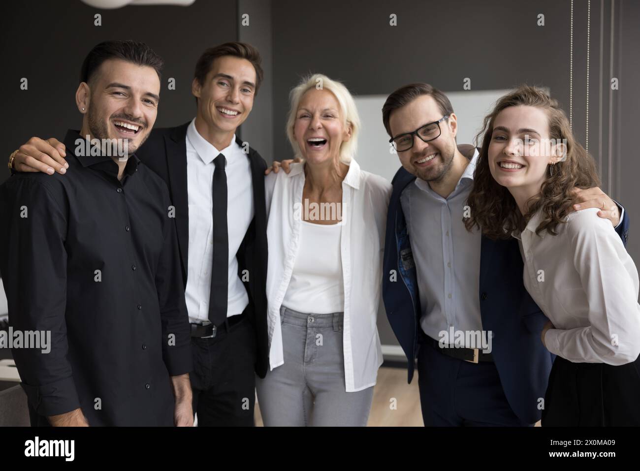Middle aged company leaders hi-res stock photography and images - Alamy