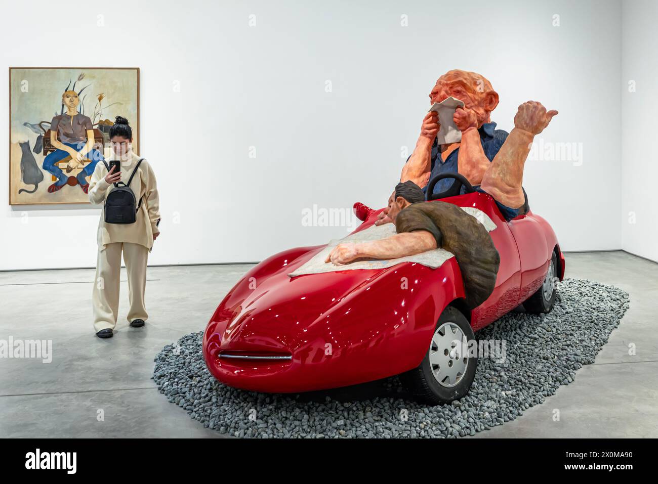 Istanbul, Turkey 16 February 2024; Istanbul Modern Art Museum was ...