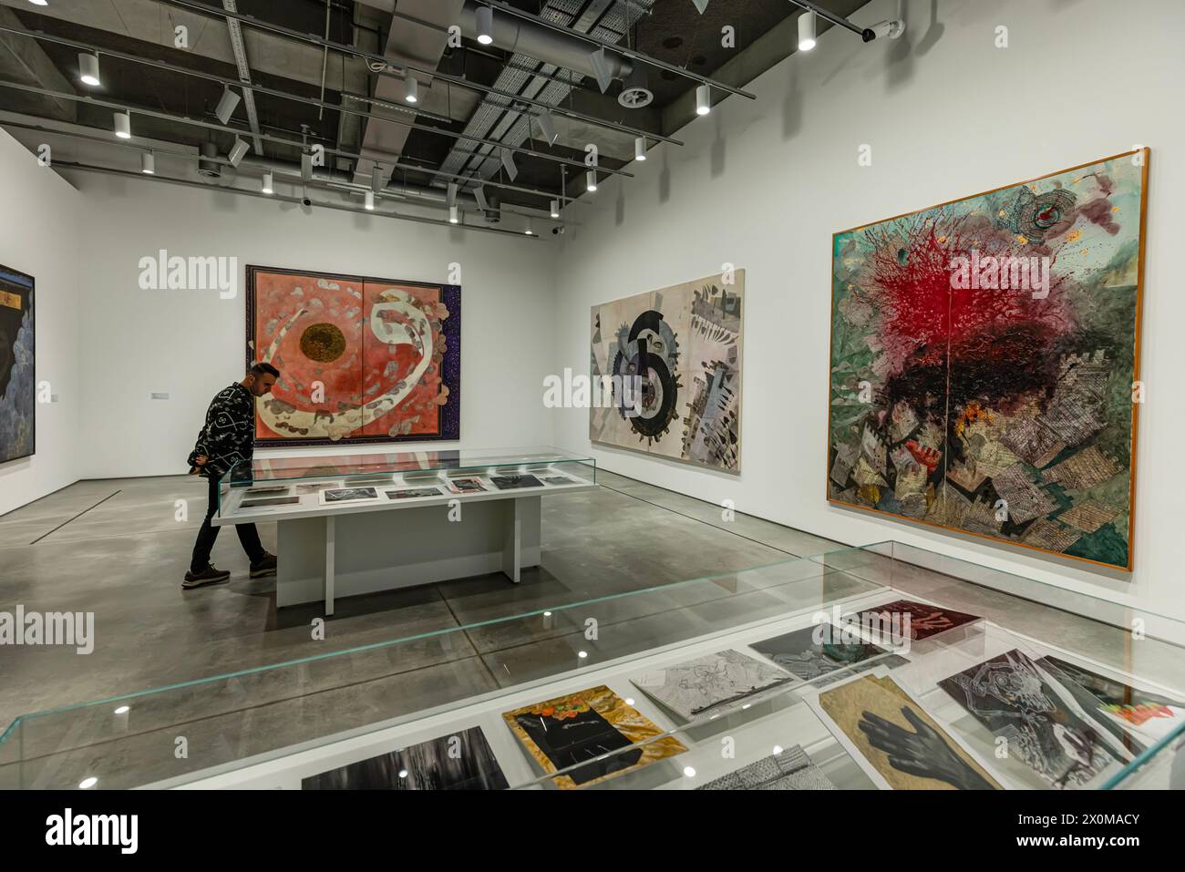 Istanbul, Turkey 16 February 2024; Istanbul Modern Art Museum was ...