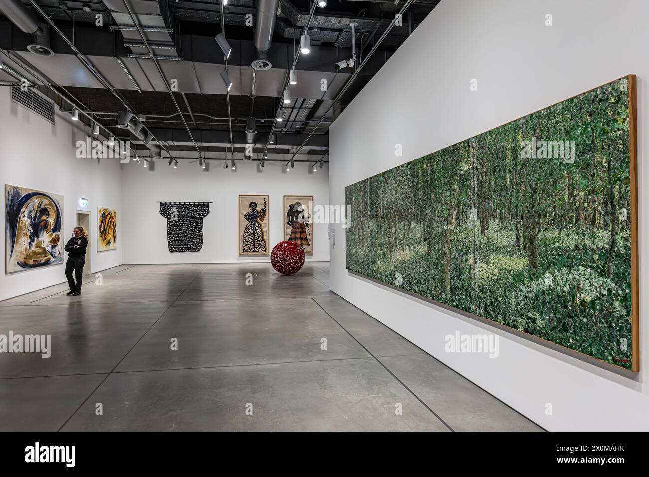 Istanbul, Turkey 16 February 2024; Istanbul Modern Art Museum was ...