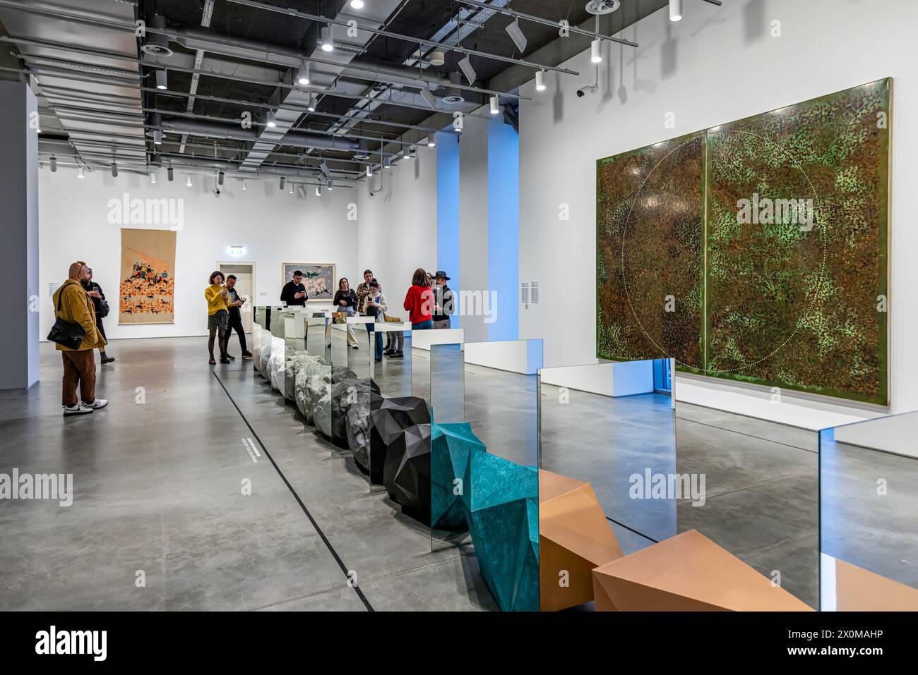 Istanbul, Turkey 16 February 2024; Istanbul Modern Art Museum was ...