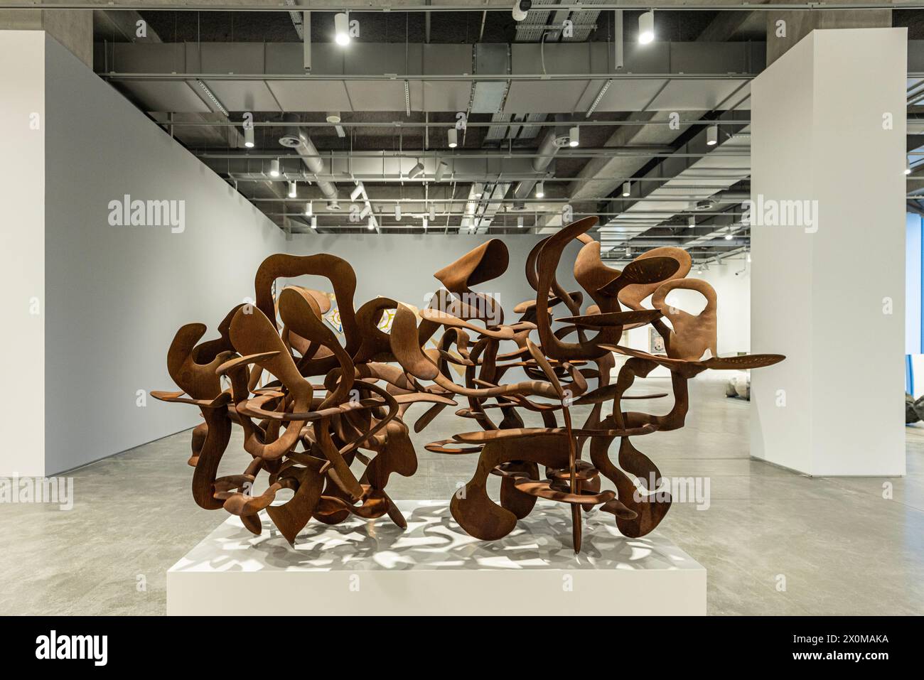 Istanbul, Turkey 16 February 2024; Istanbul Modern Art Museum was ...