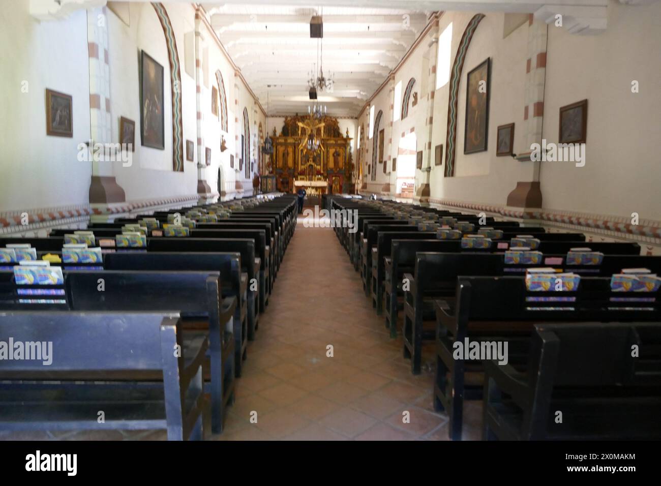 Mission Hills, Los Angeles, California, USA 11th April 2024 San Fernando Rey de Espana Mission ...