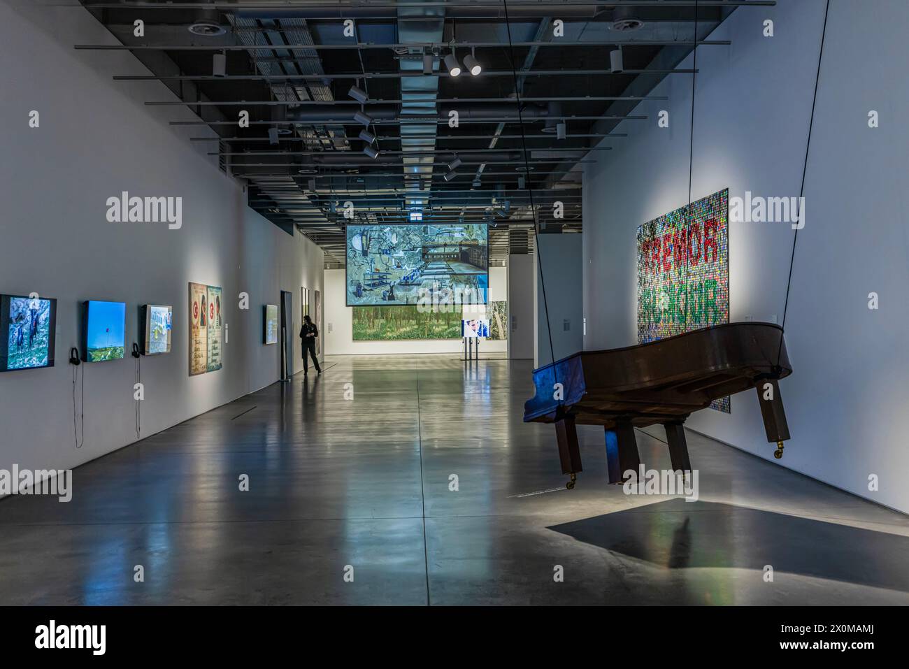 Istanbul, Turkey 16 February 2024; Istanbul Modern Art Museum was ...