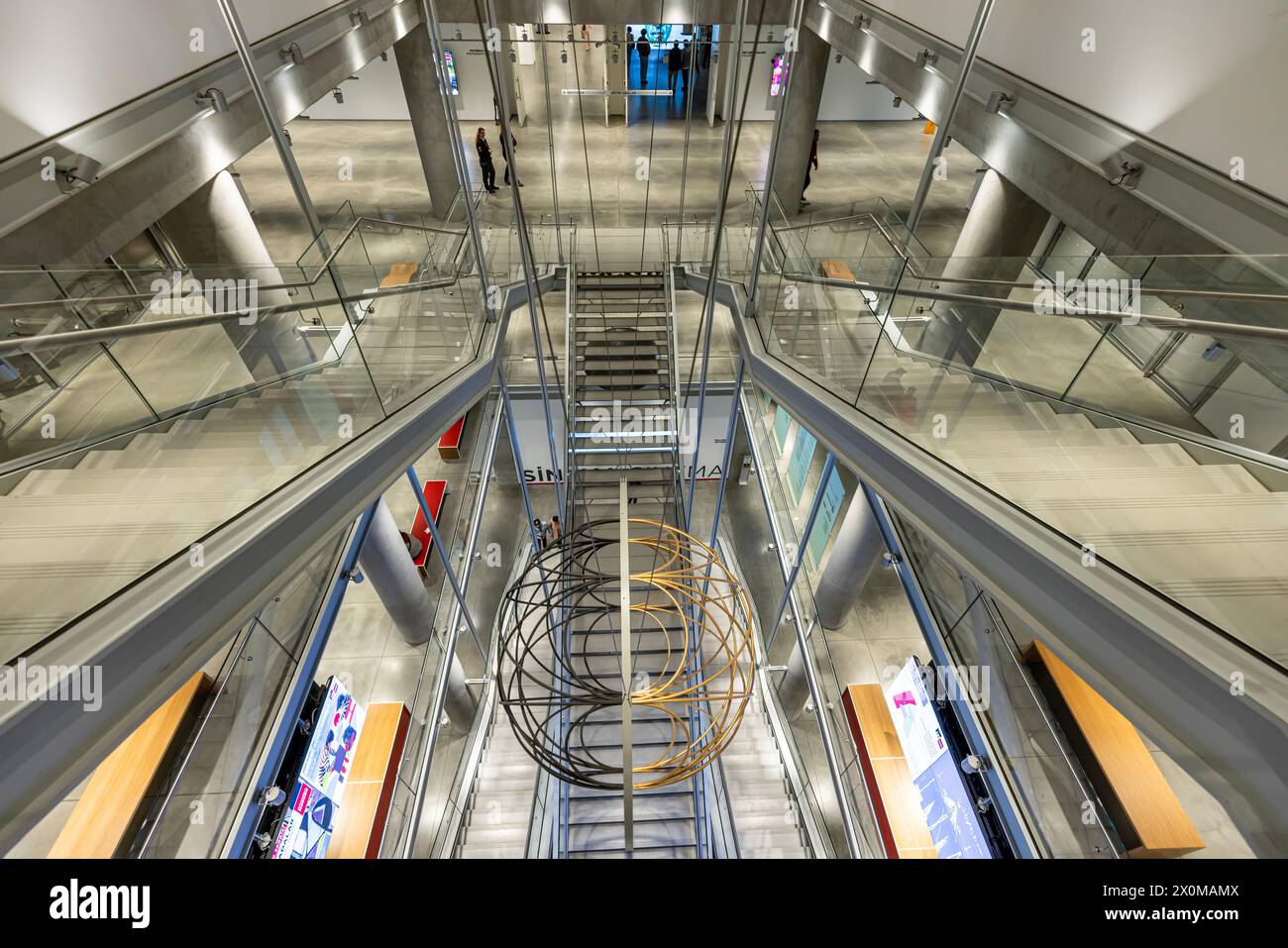 Istanbul, Turkey 16 February 2024; Istanbul Modern Art Museum was ...