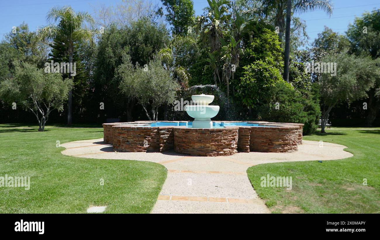 Mission Hills, Los Angeles, California, USA 11th April 2024 San Fernando Rey de Espana Mission ...