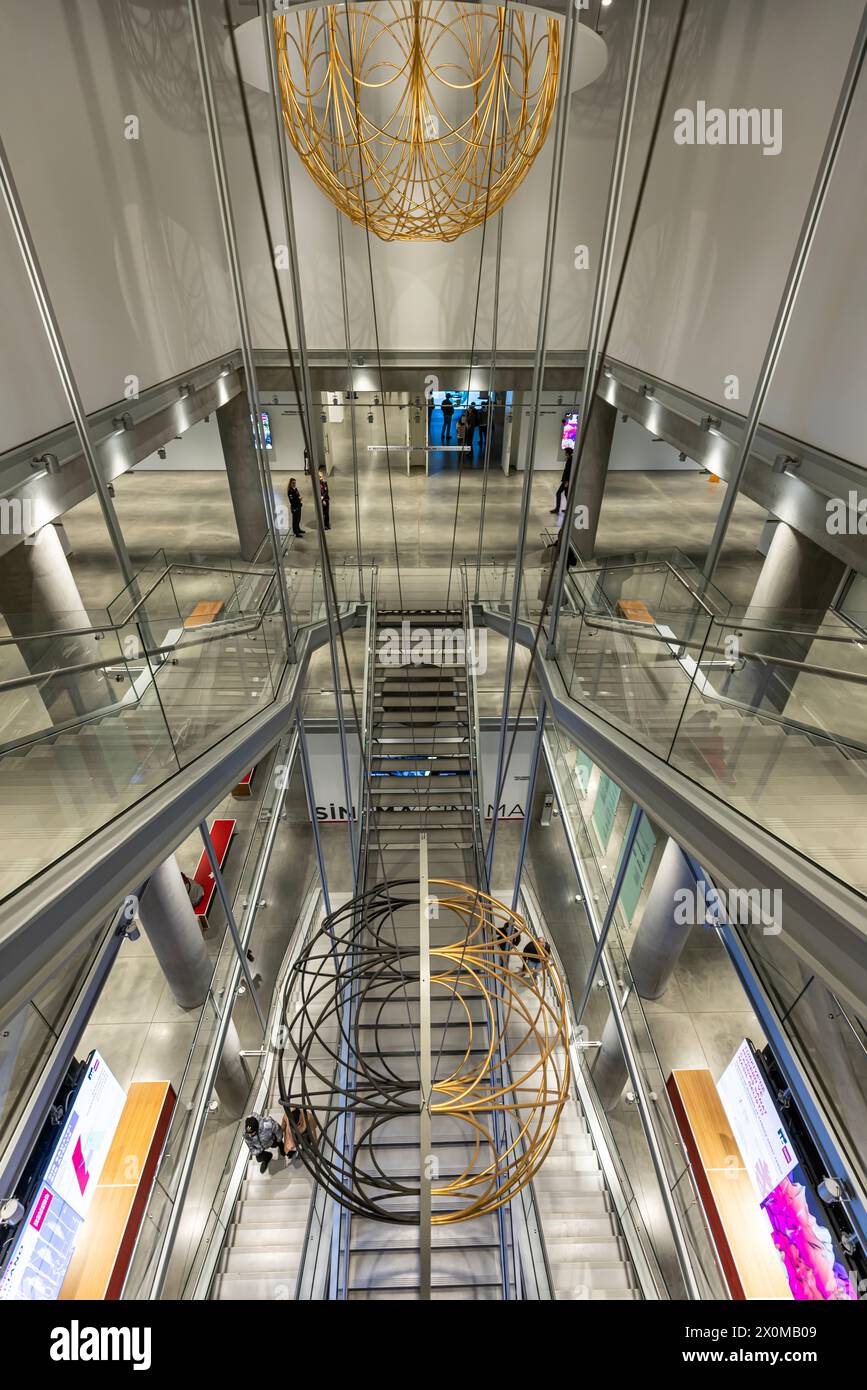 Istanbul, Turkey 16 February 2024; Istanbul Modern Art Museum was ...