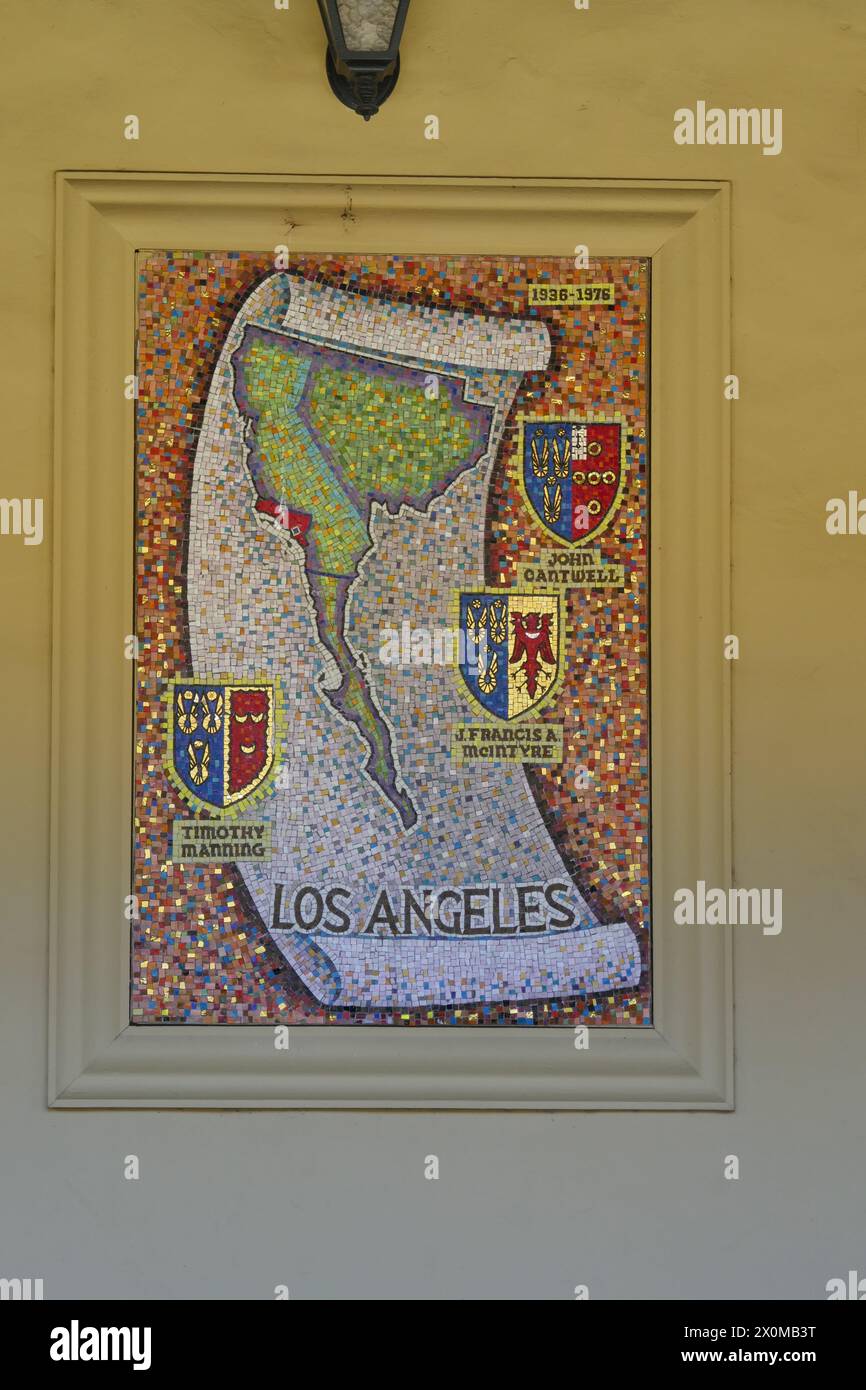 Mission Hills, Los Angeles, California, USA 11th April 2024 San Fernando Rey de Espana Mission ...