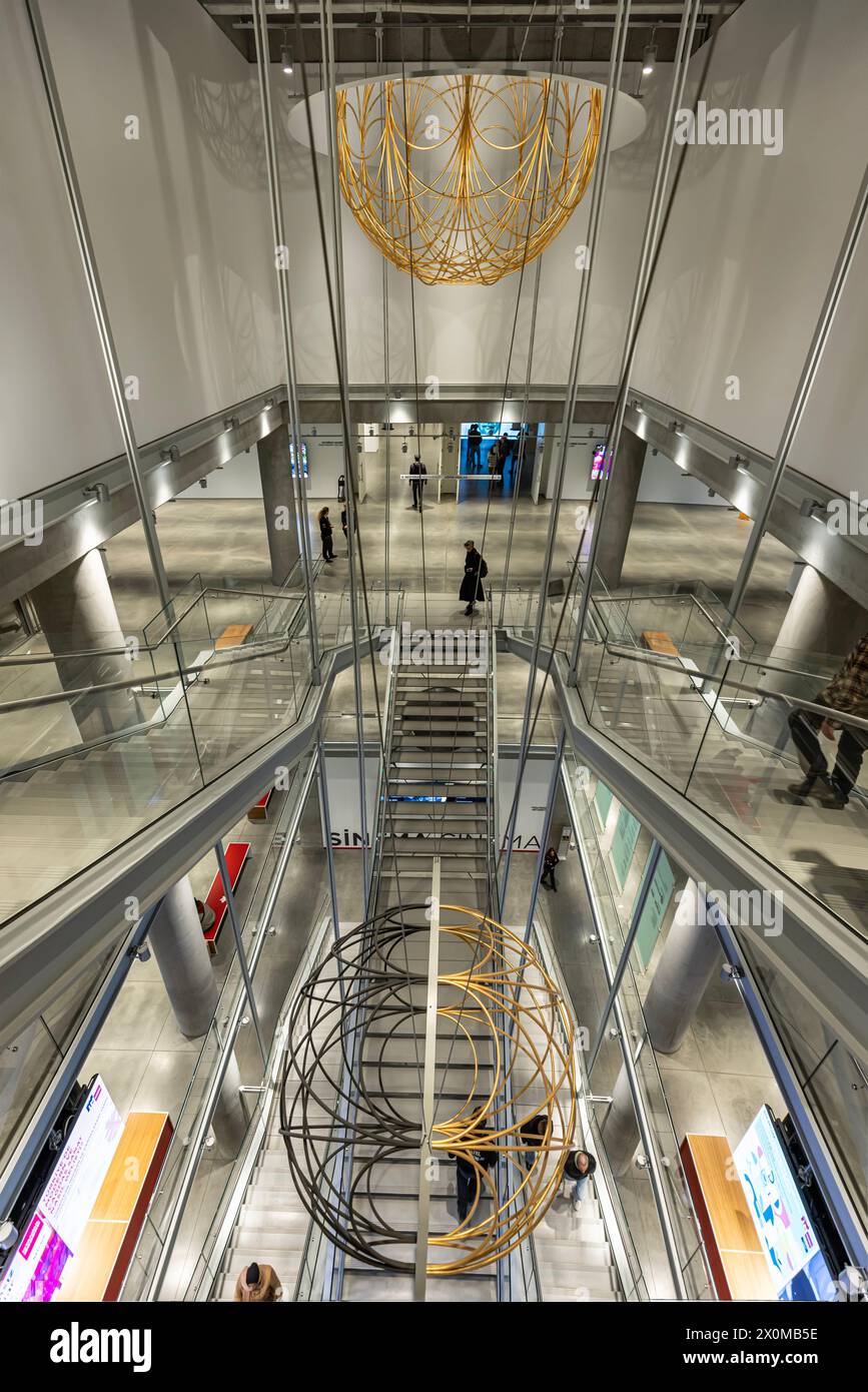 Istanbul, Turkey 16 February 2024; Istanbul Modern Art Museum was ...