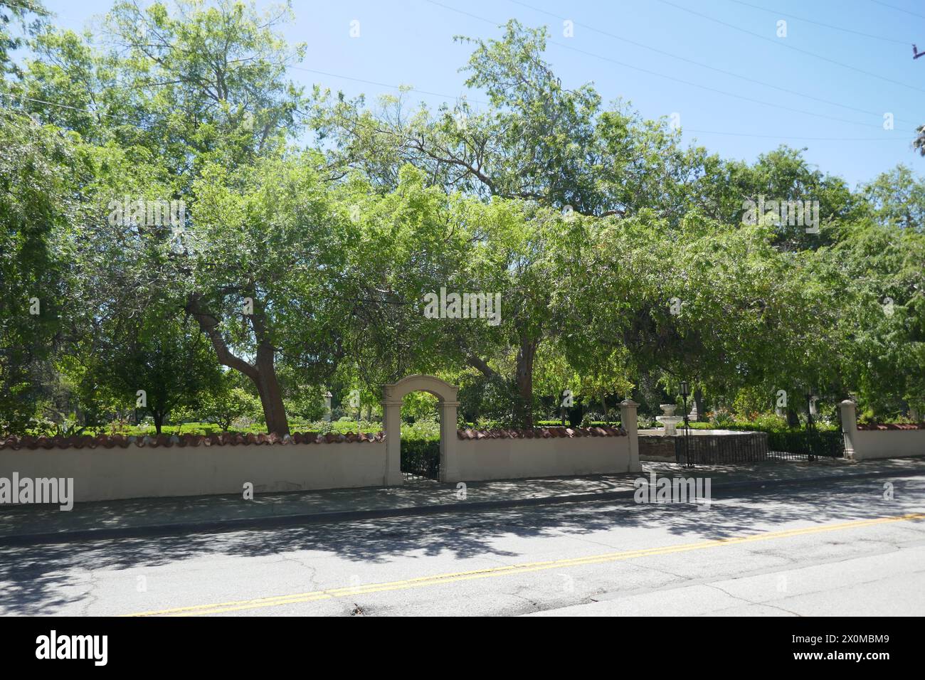 Mission Hills, Los Angeles, California, USA 11th April 2024 Brand Park at San Fernando Rey de ...