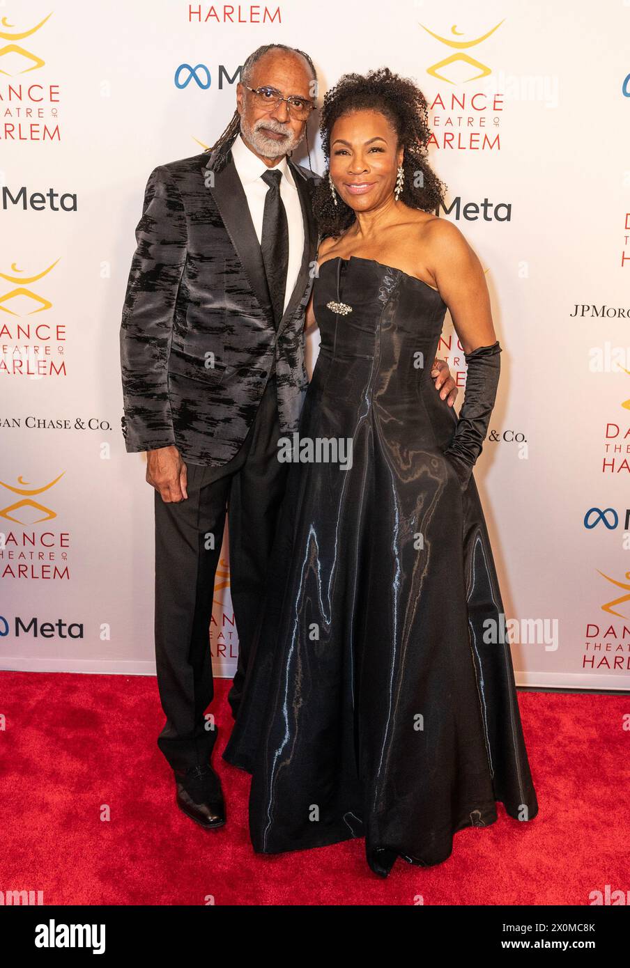 New York, United States. 12th Apr, 2024. Joe Madison and Sharon Madison ...