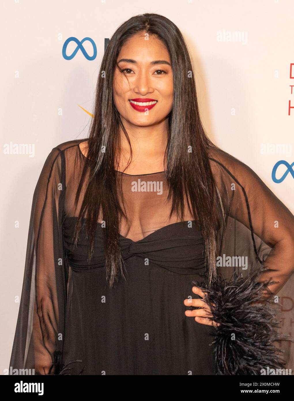 New York, United States. 12th Apr, 2024. Chloe Flower attends the Dance ...