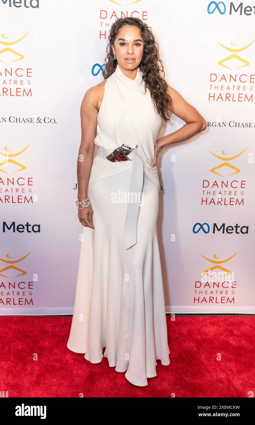 New York, United States. 12th Apr, 2024. Misty Copeland wearing dress ...