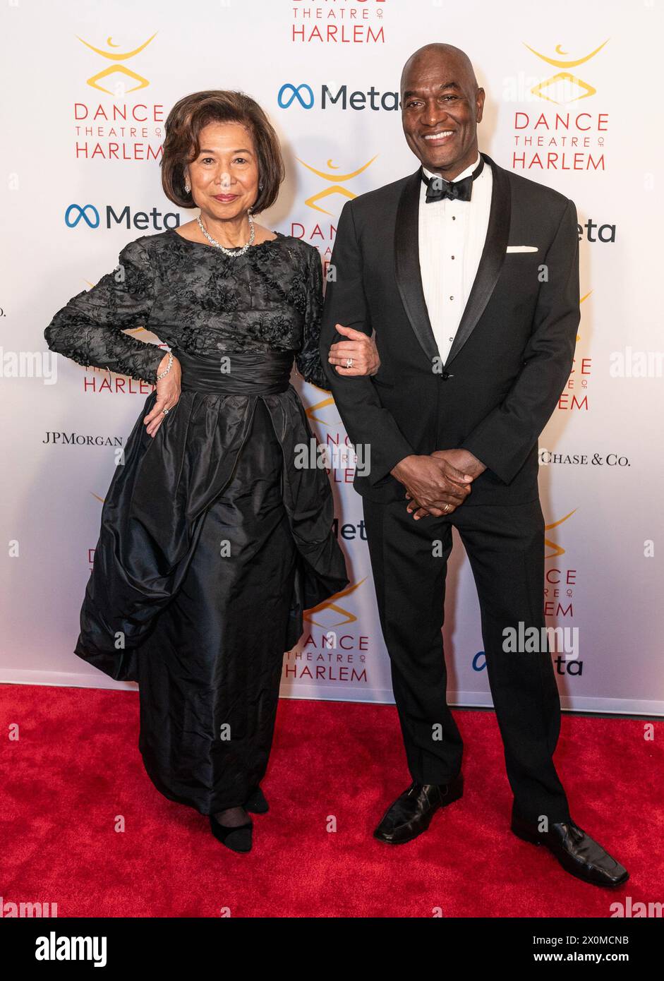 Loida Lewis and Carl Nelson attend the Dance Theater of Harlem's Annual ...