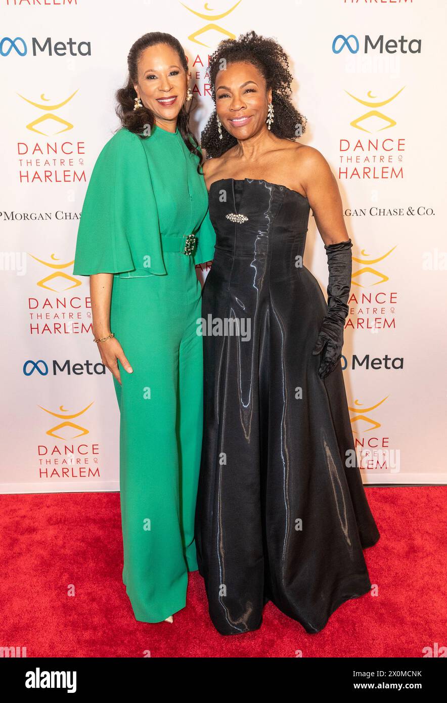 New York, United States. 12th Apr, 2024. Bonita Stewart and Sharon ...