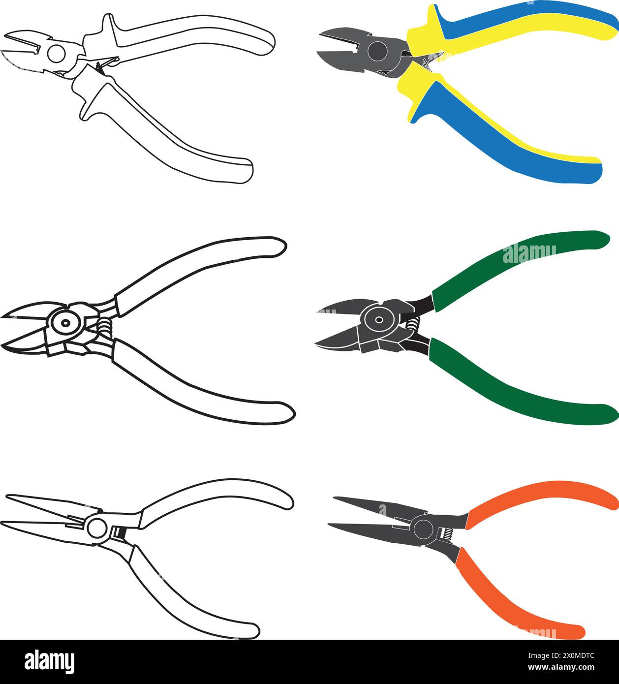 pliers icon vector illustration symbol design Stock Vector Image & Art ...