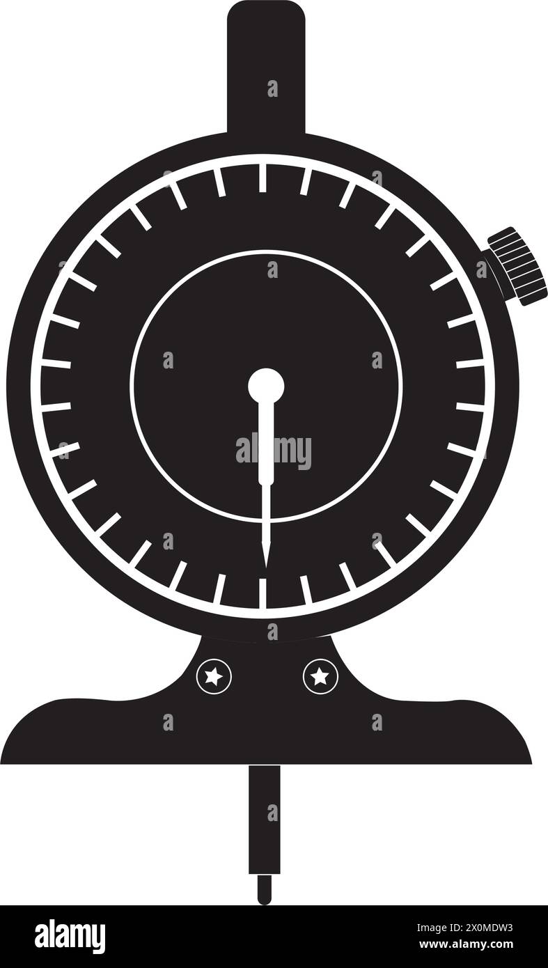 Depth gage Stock Vector Images - Alamy