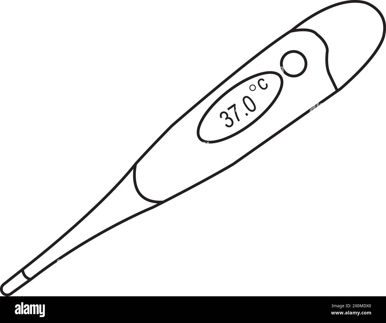 digital thermometer icon vector simple design Stock Vector Image & Art ...