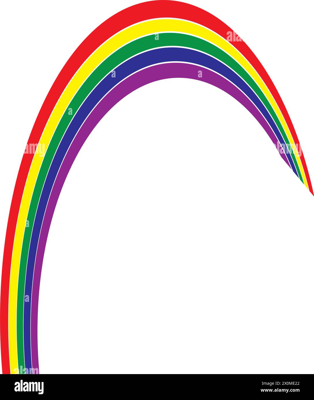 Rainbow logo vector design illustration and background Stock Vector ...